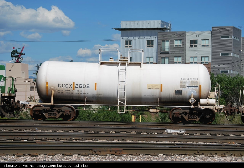 KCCX 2602 Placard As 1830 Sulfuric Acid